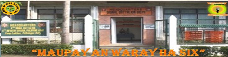 SIGNAL - 8th Infantry Division