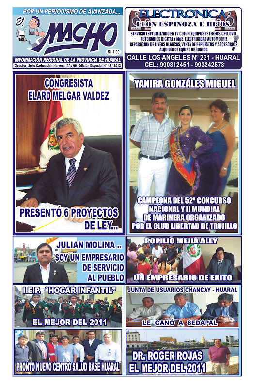 C.I.H.P.: REVISTA "EL MACHO" EDICIÓN ESPECIAL - 2012