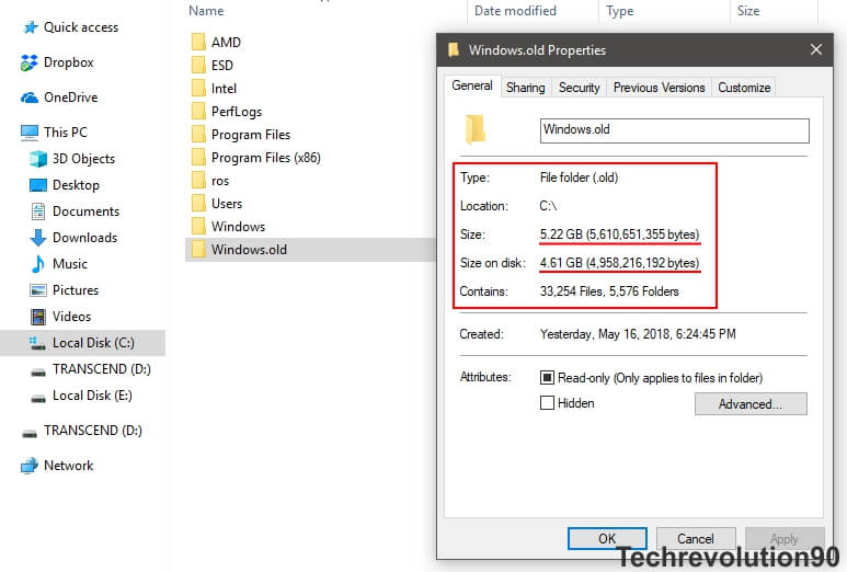 Apa itu Windows.old dan Bolehkah Kita Menghapus Windows.old