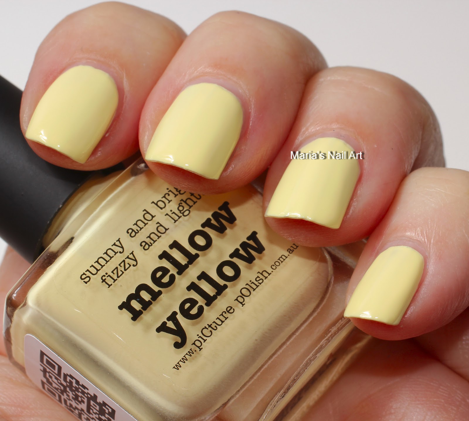 Marias Nail Art and Polish Blog: 4 shades of yellow: Picture Polish ...