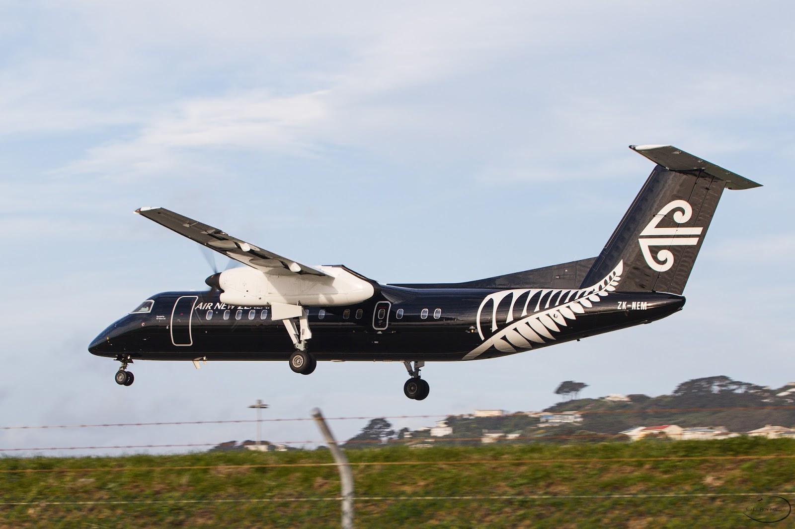 NZ Civil Aircraft: Black Q300