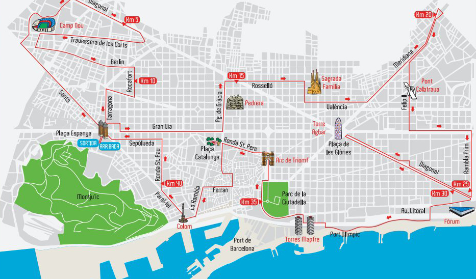 Lousy Legs - der Rennrad-Blog | Faszination Radsport: Running Barcelona ...