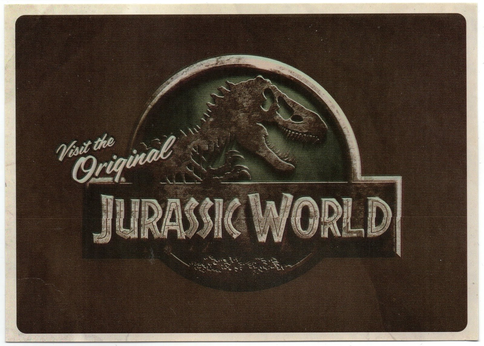 Jurassic Park Saga: A Cinematic Universe: Jurassic World promo cards ...