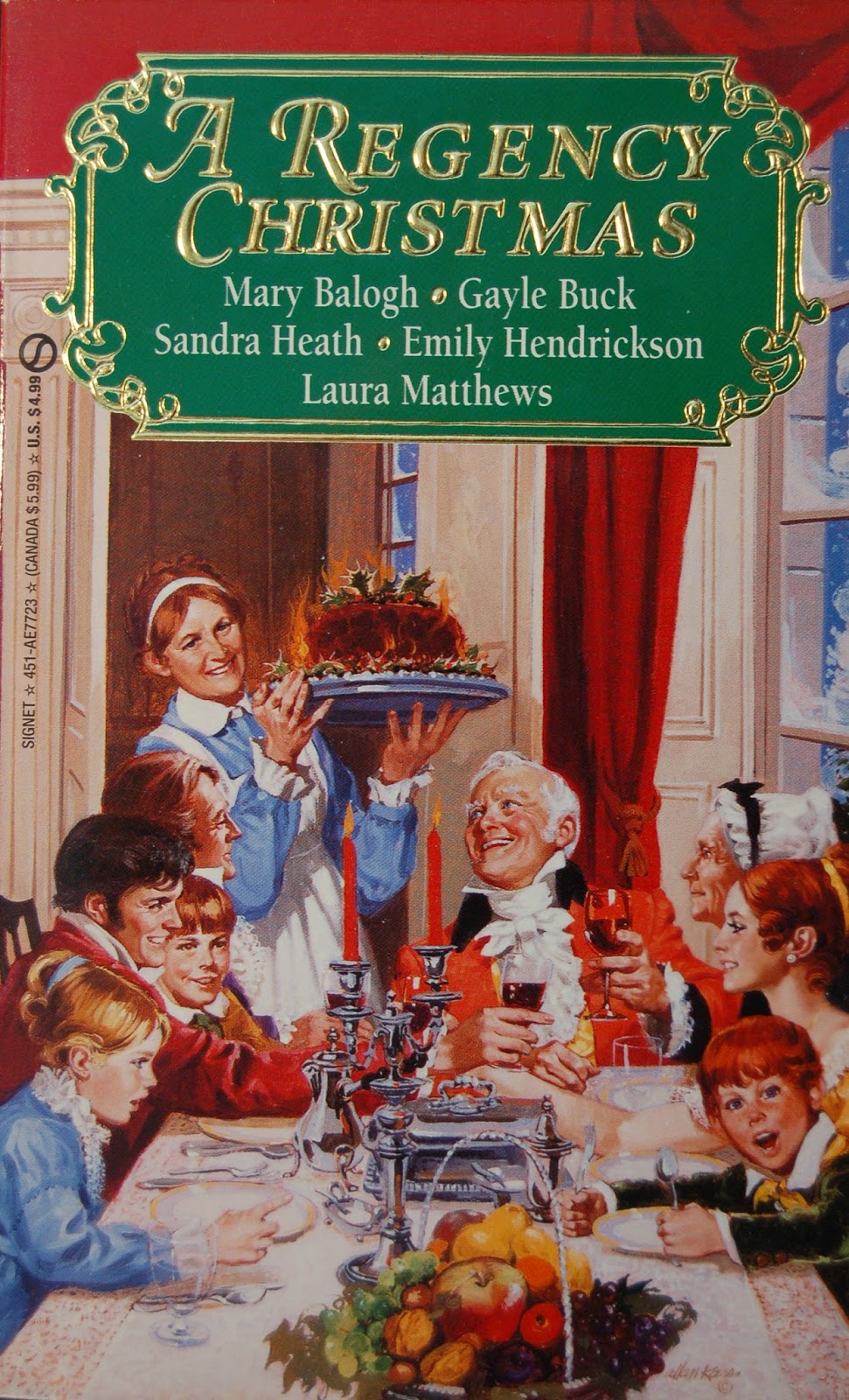 Allan Kass, Illustrator of Book Covers: A Regency Christmas 5
