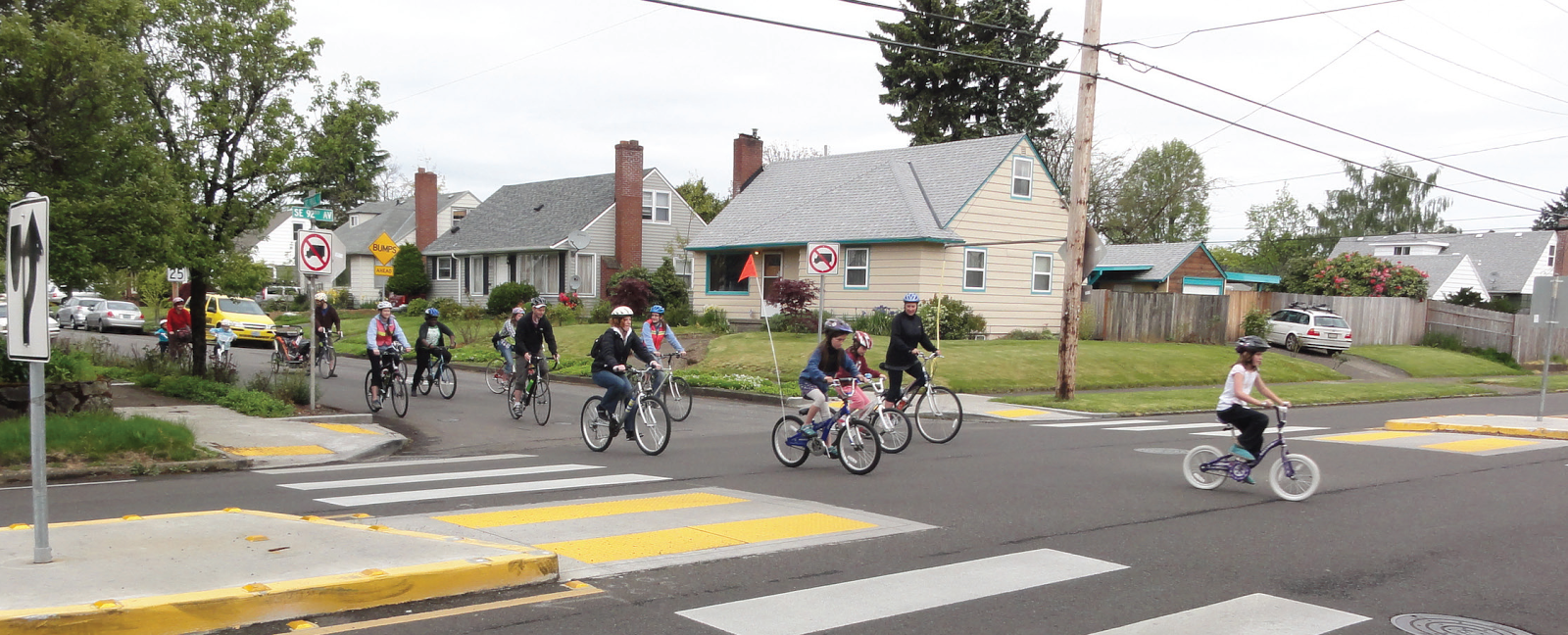 Where the Sidewalk Starts: Speed Reduction Case Studies: Portland ...