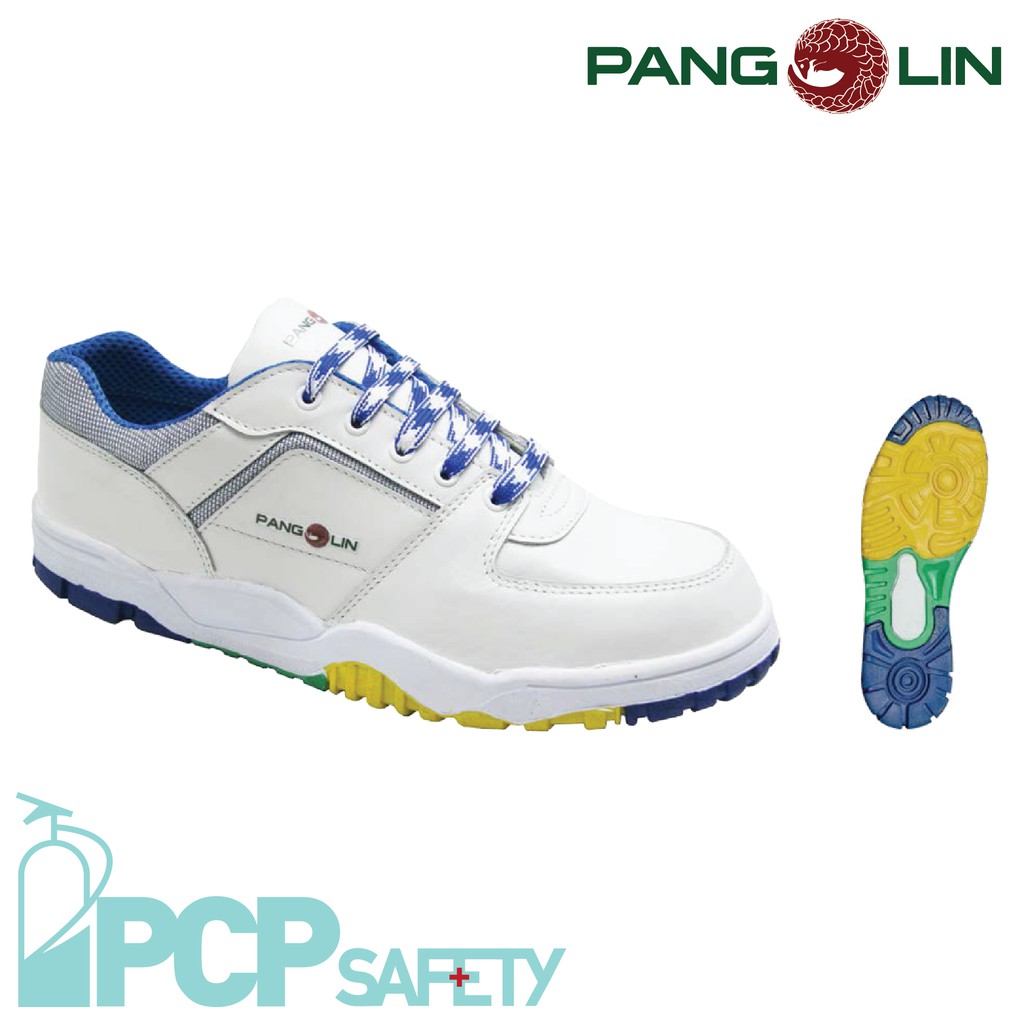 ส่งฟรี ++++++ รองเท้าเซฟตี้ PANGOLIN รุ่น 2001C สีขาว แพนโกลิน หัวเหล็ก ...