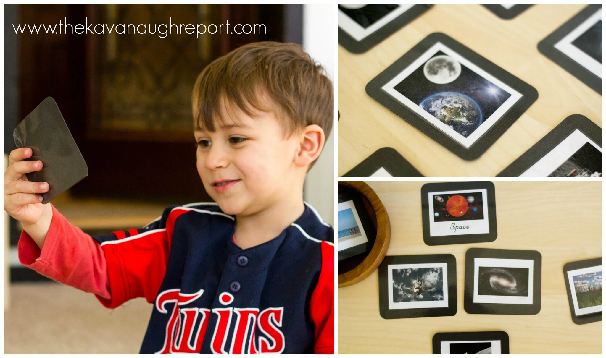 Montessori Inspired Space or Earth Sorting with Printable