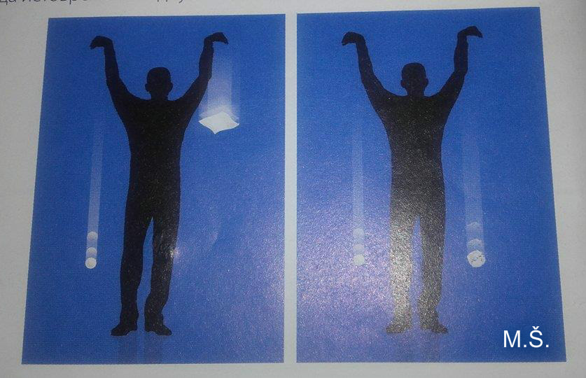 Moderna "Štreberka": Slobodan pad - fizika