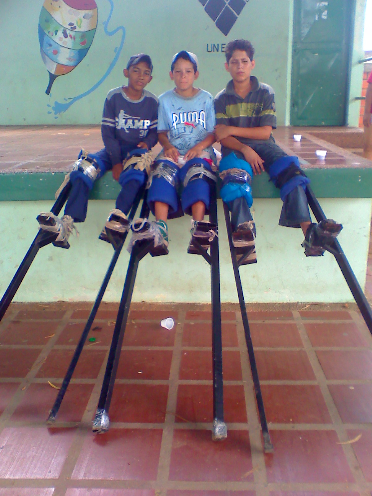 El Zaguán: Zancos en Lagunillas