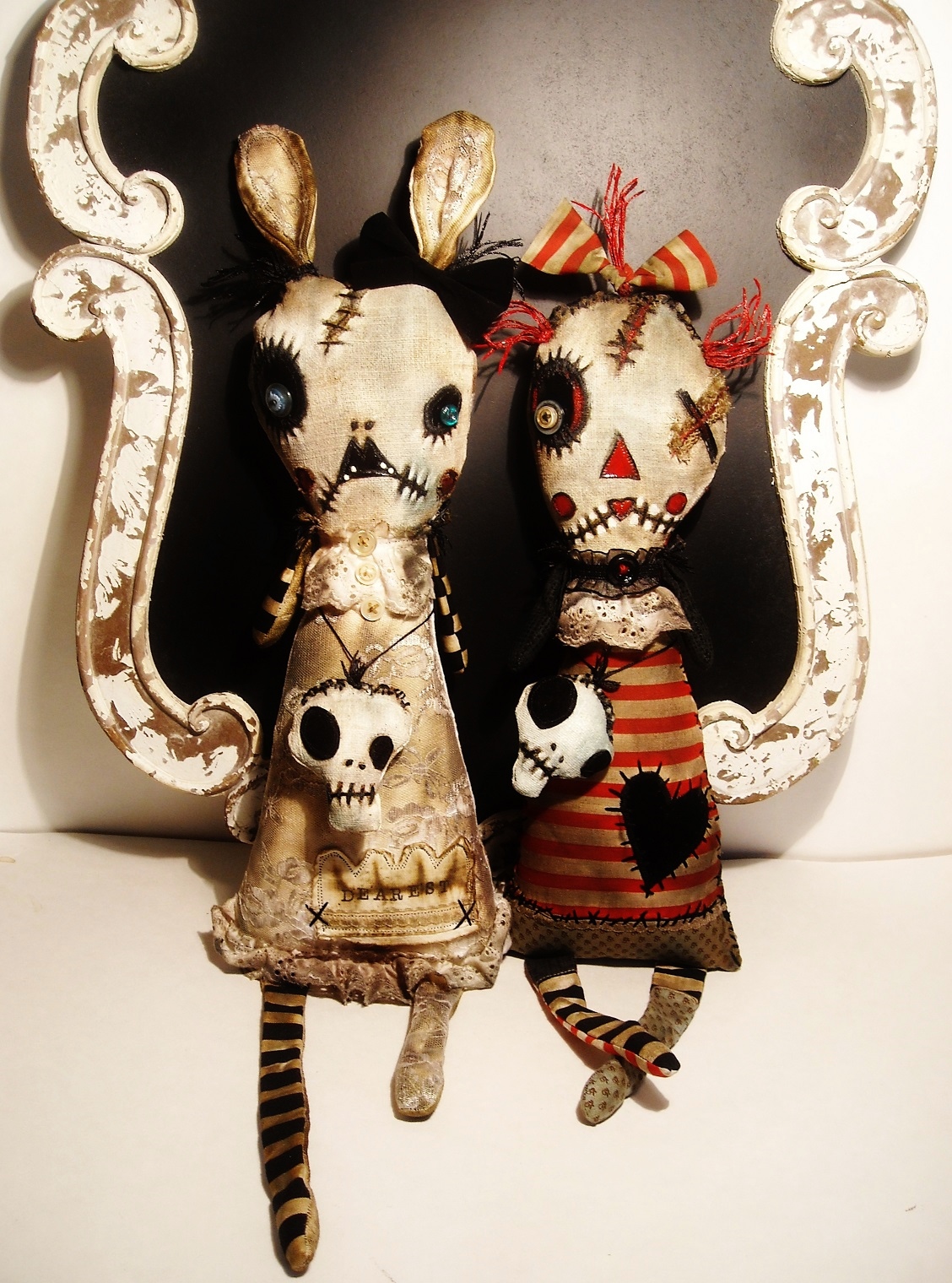 Junker Jane Monster Art Dolls: Dolls for the DOLLirious show at Most ...