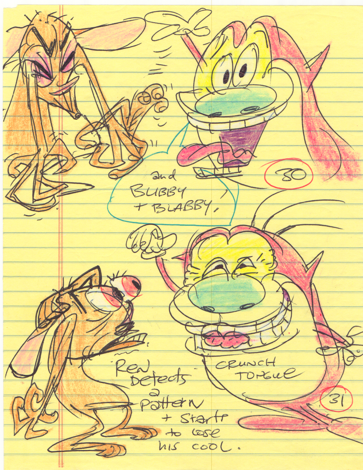 John K Stuff: Unproduced Ren and Stimpy Goodbye Bumper pt3