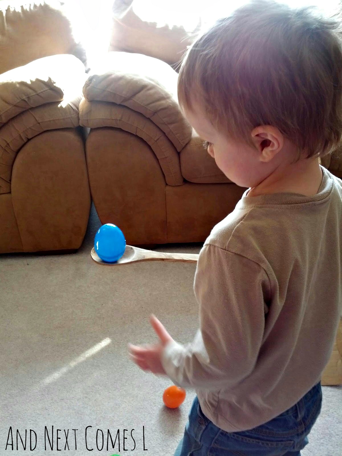 Wobbly Easter Egg Spoon Balancing Activity | And Next Comes L ...