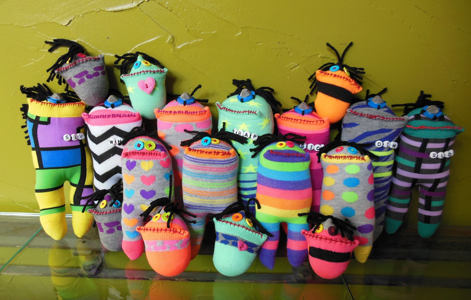 Believe in Art: Creatures from the Sock Drawer!