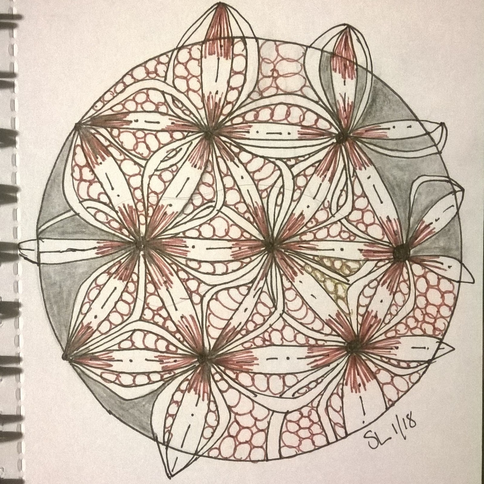 Tickled To Tangle: "It's a String Thing" #226 Tiles