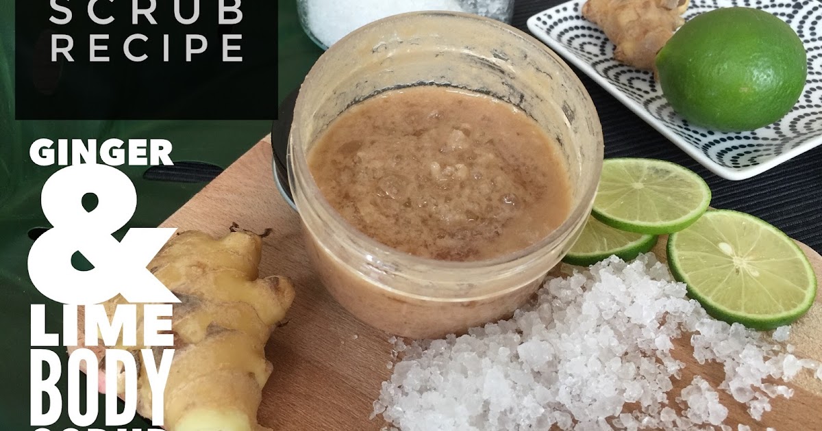 SoapLab Malaysia: How To Make: Ginger & Lime Body Scrub