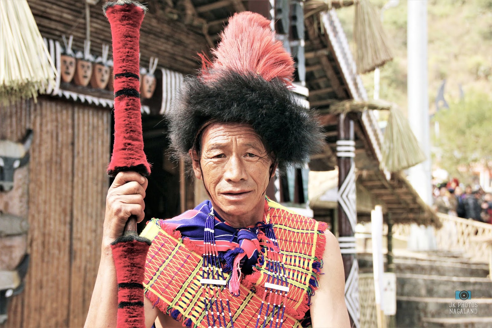 Nagaland Cultural Photos -Traditional Naga Head Gears and Faces