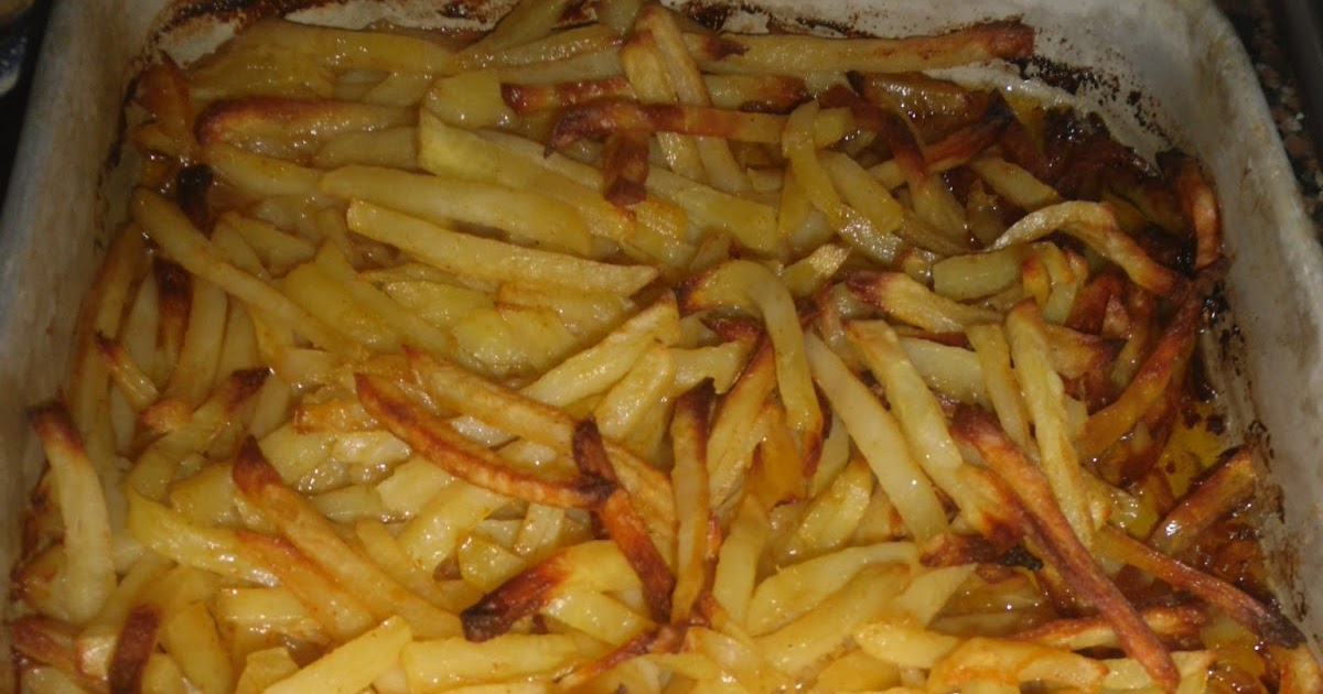 Receitinhas da Belinha Gulosa: Batatas aos palitos à padeiro