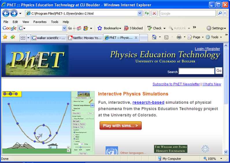 Pengertian Physics Education Technology (Phet)