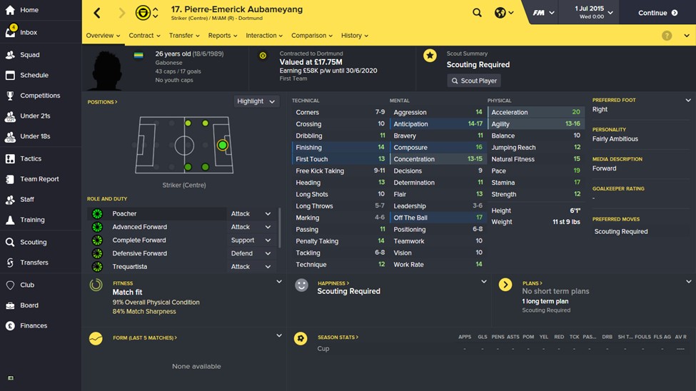 Fastest players in FM 2016 | FM Blog | FM24