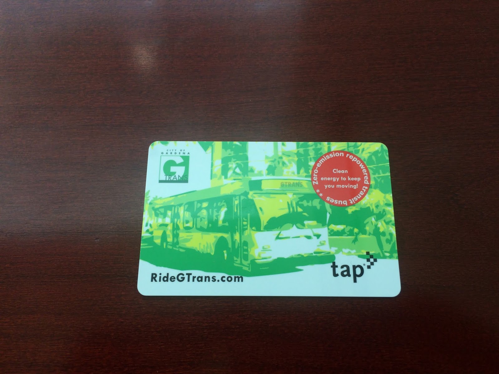 Tap Cards of Metro Los Angeles