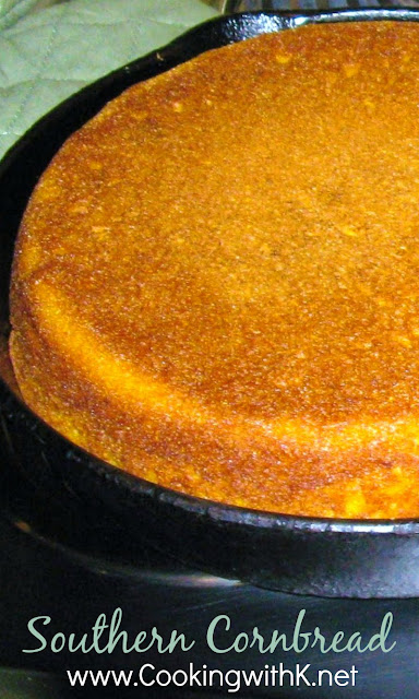 Classic Southern Cornbread at Weekend Potluck #401 | Served Up With Love