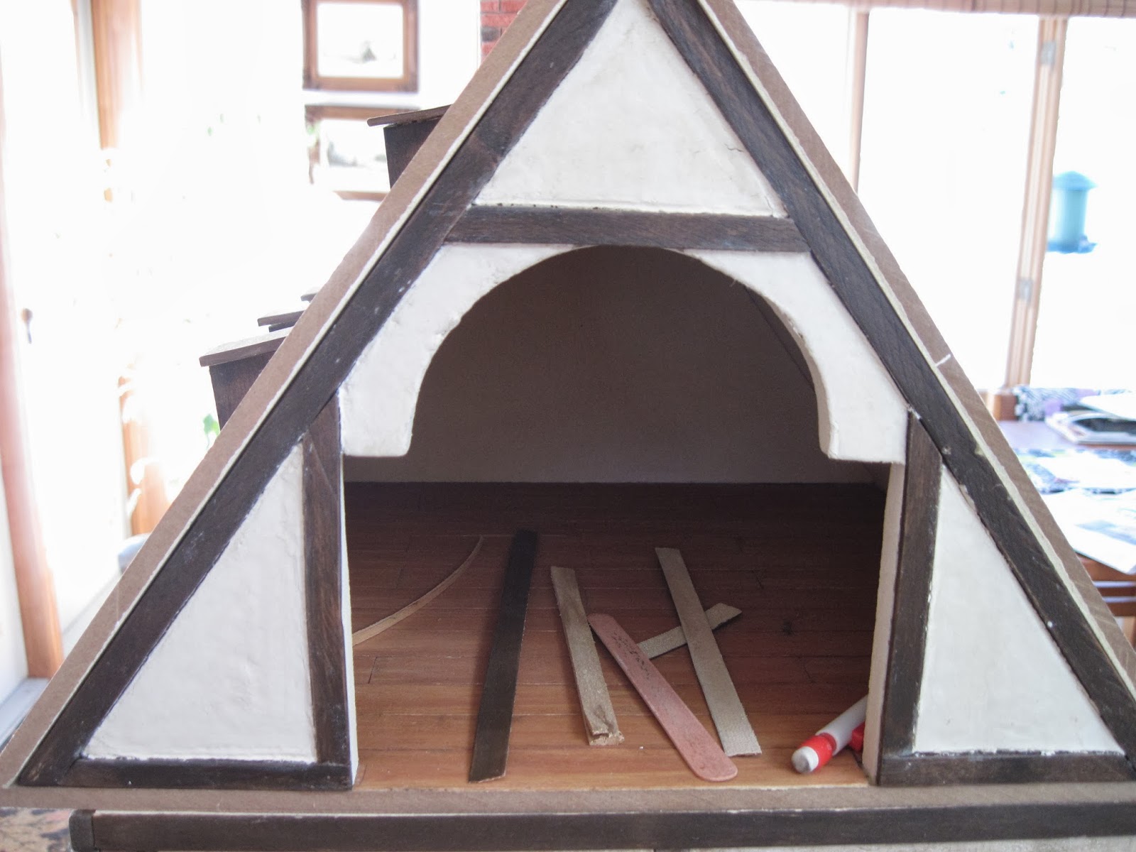 pulchinella's cellar miniatures: How to Make Miniature Slate Roofs from ...