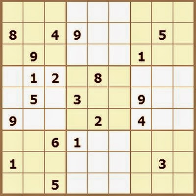 Free printable Word Search and Sudokus: Sudoku 12