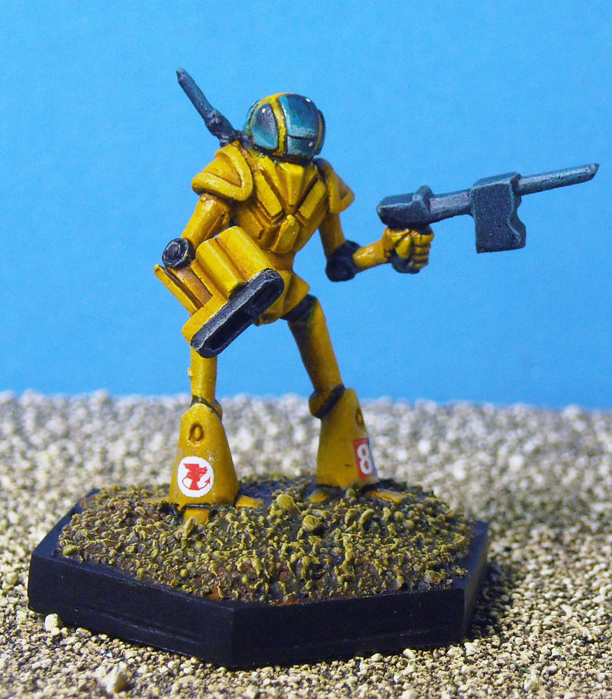 Roebeast's Magical House of Sunshine: Warbot Battle Trooper Mk IV.