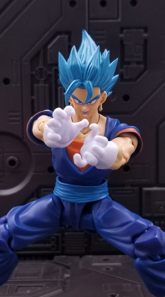 Demoniacal Fit SHF Dragon Ball Vegito 2.0 Ssgss Pack 龍珠 比古洛 2.0 超藍包 SHF ...