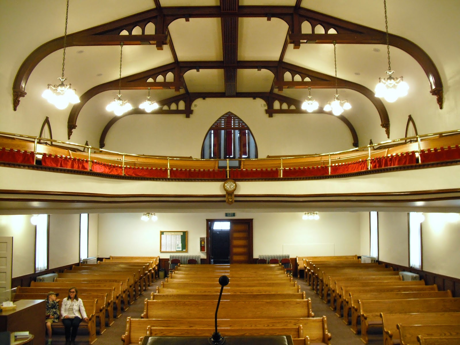 Historic LDS Architecture: Spring City Ward: Chapel Interior