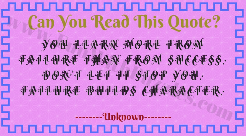 Can You Read It? Double Vision Reading Challenges