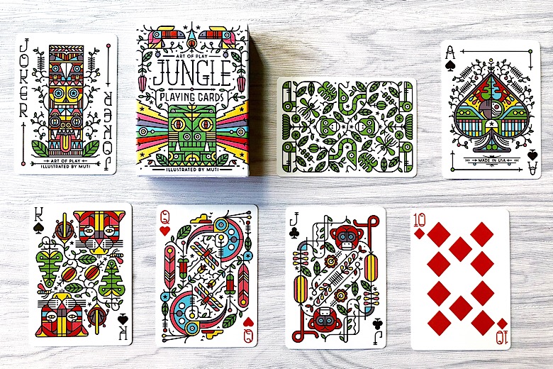 Deck View: Jungle Playing Cards