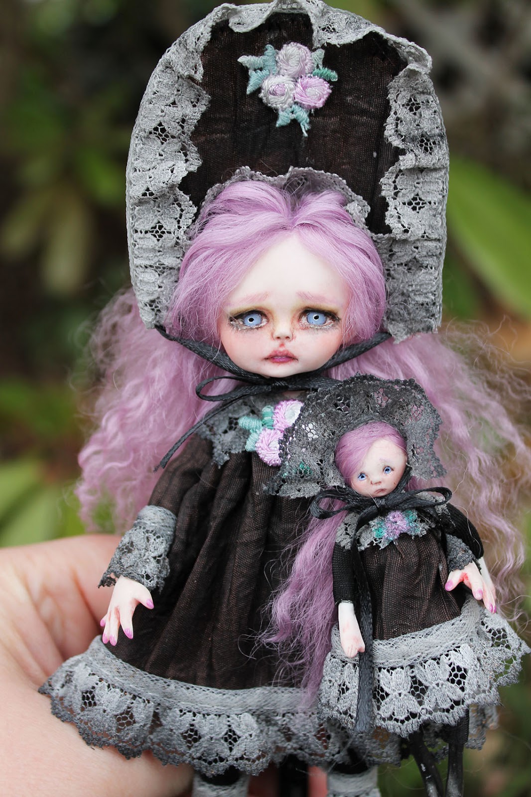 Anne Marie Gibbons Lil' Poes OOAK goth dolls and monsters.: OOAK goth ...