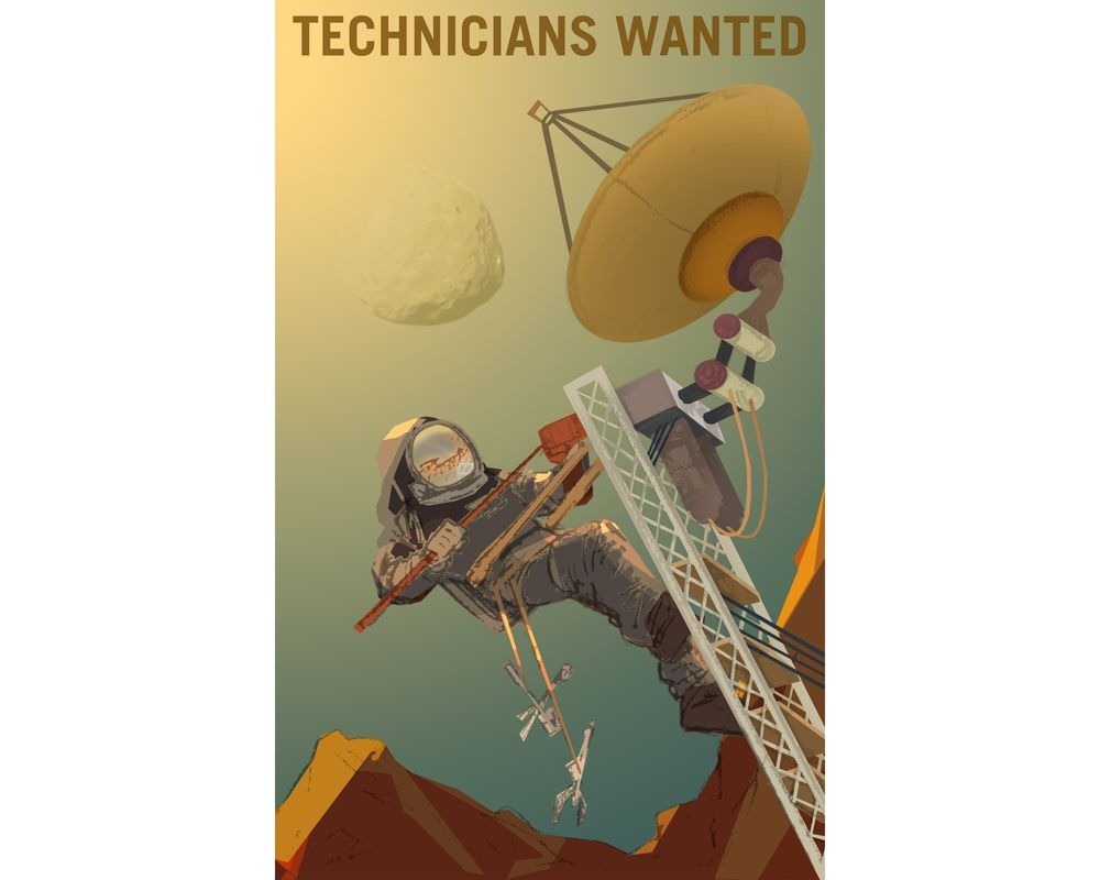 NASA’s Mars Explorers Recruitment Posters - STATIONGOSSIP