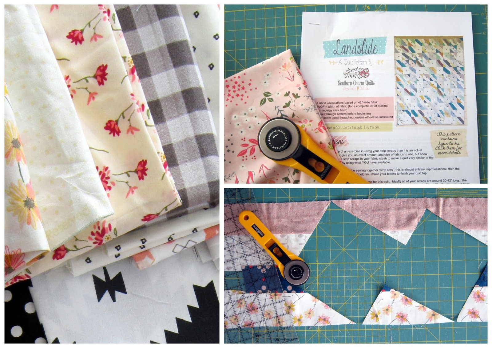 Kokaquilts: landslide quilt