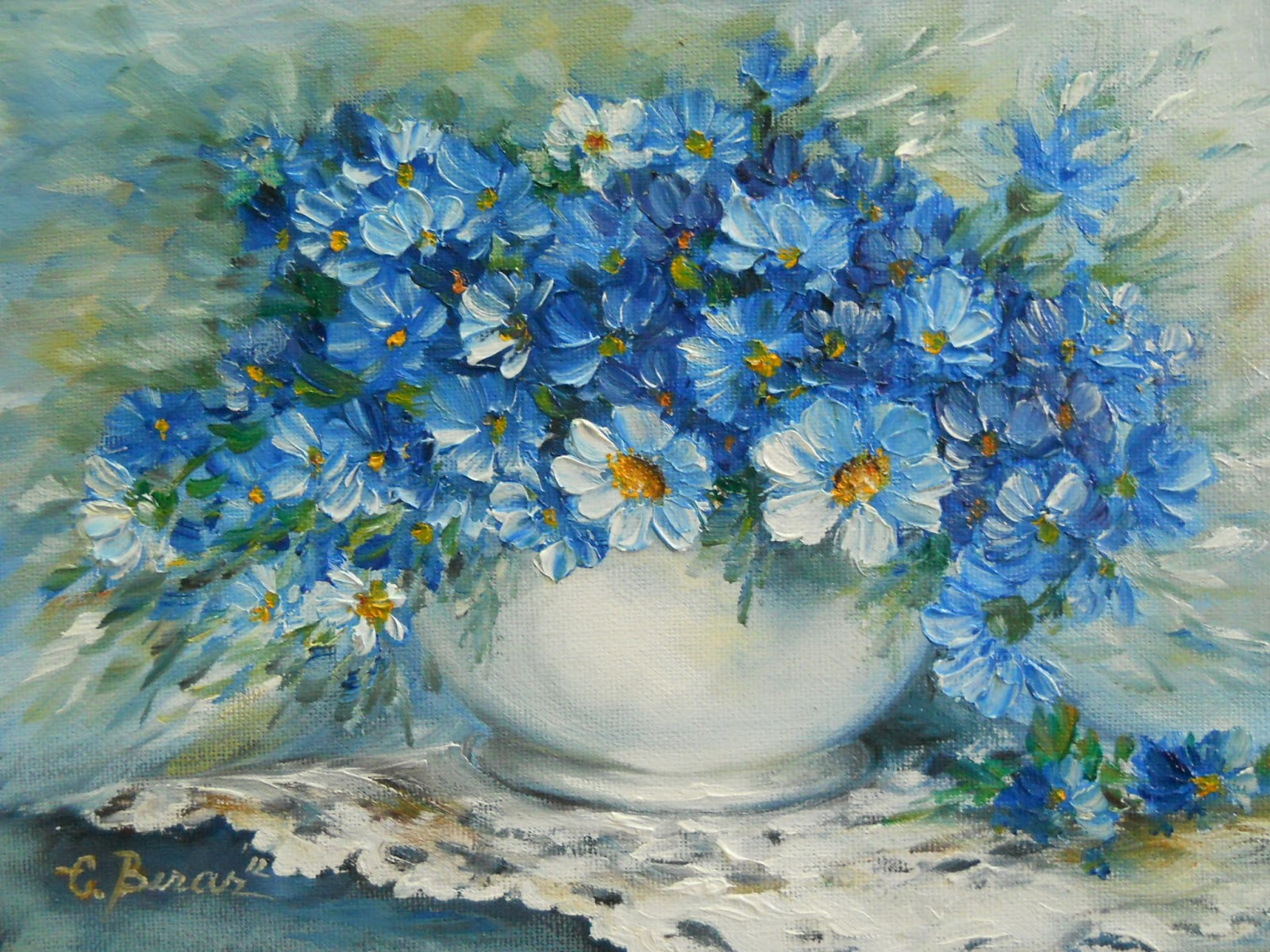 PICTURI ELENA BERAR: Flori de macies