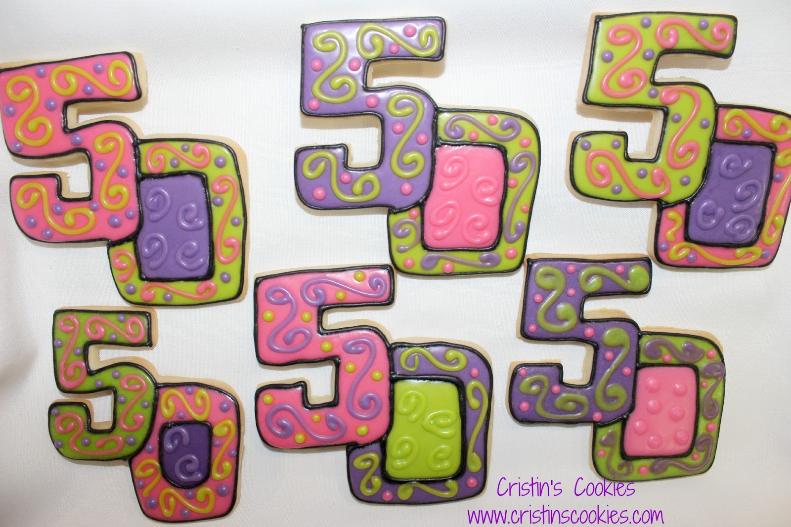 Cristin's Cookies: Number 50 Cookies and a New Cookie Cutter