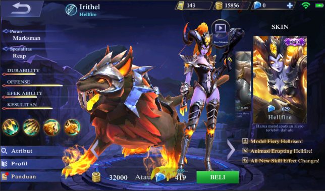 Yuin8bits ¡Bienvenido!: Historia de Irithel de Mobile Legends