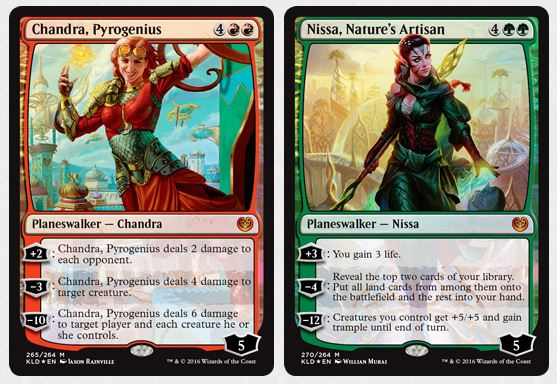 MTG Realm: Kaladesh PW Decklists