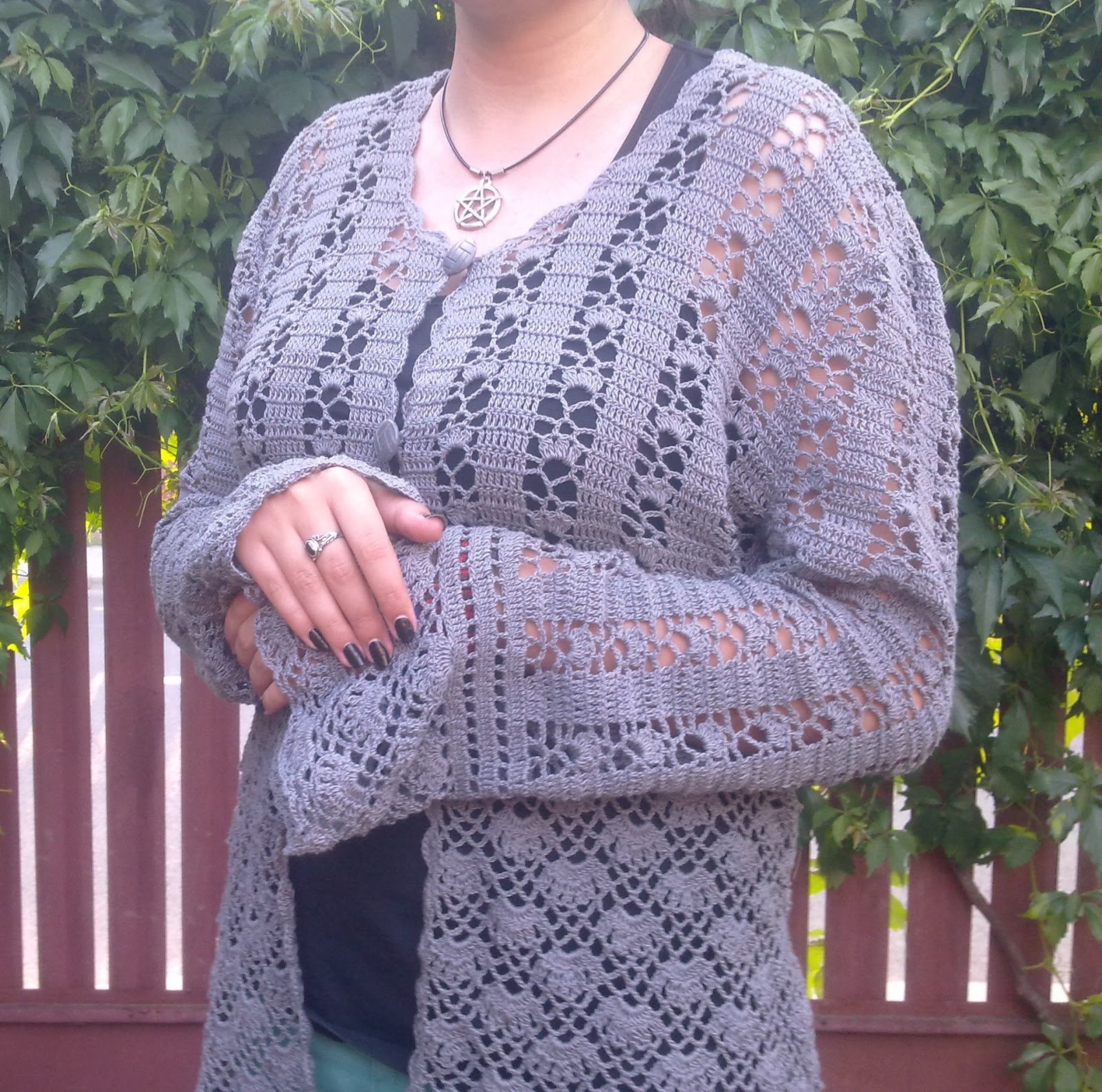 Magia crosetei: Cardigan crosetat