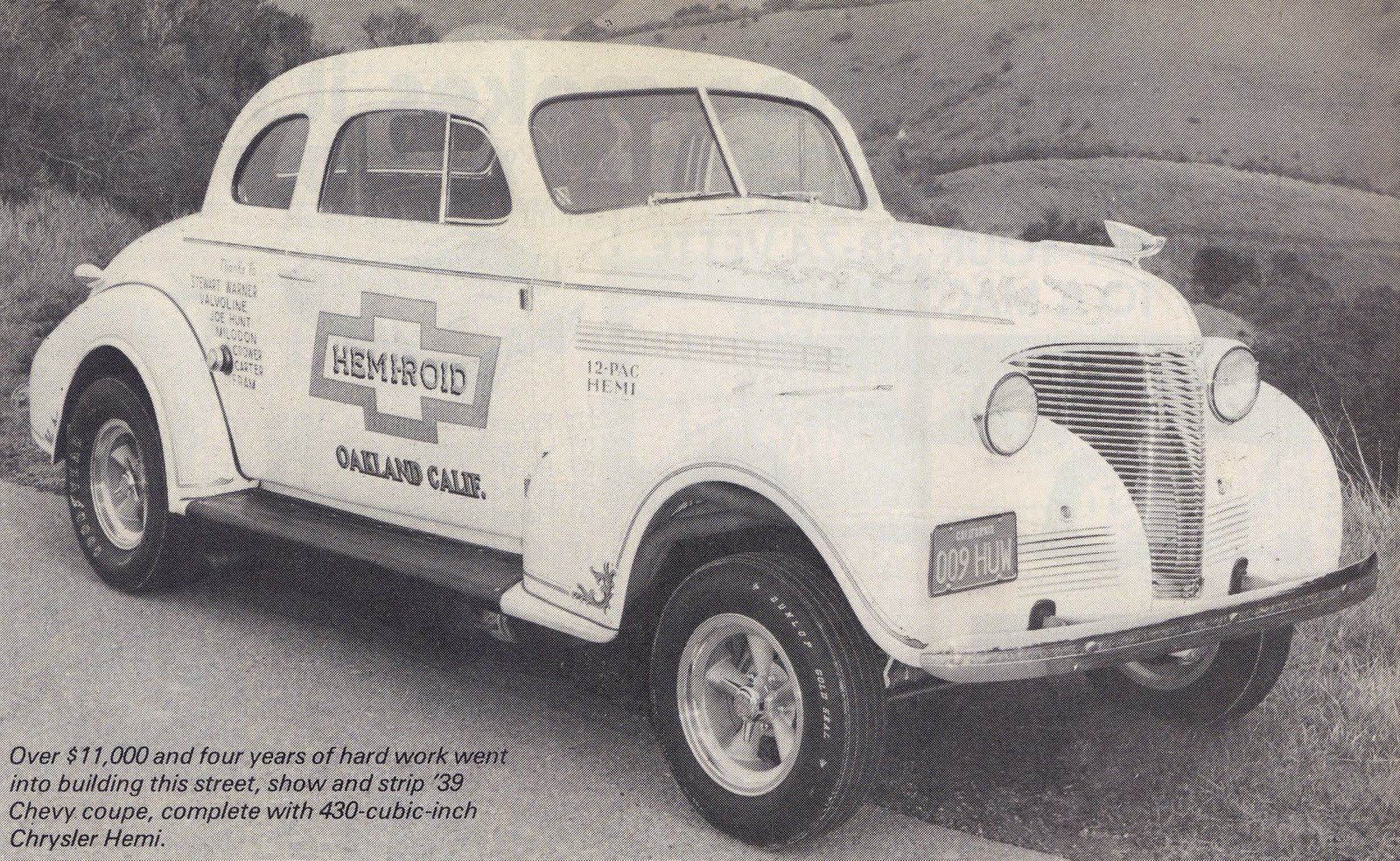 Mr. Red Primer - MODEL NERD: 1939 CHEVROLET GASSER (1/1)