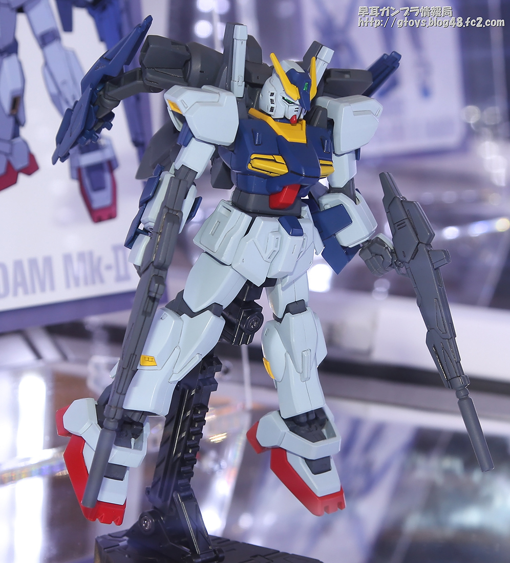 GUNDAM GUY: HG 1/144 Build Gundam Mk-II & Build Booster MK-II - On ...