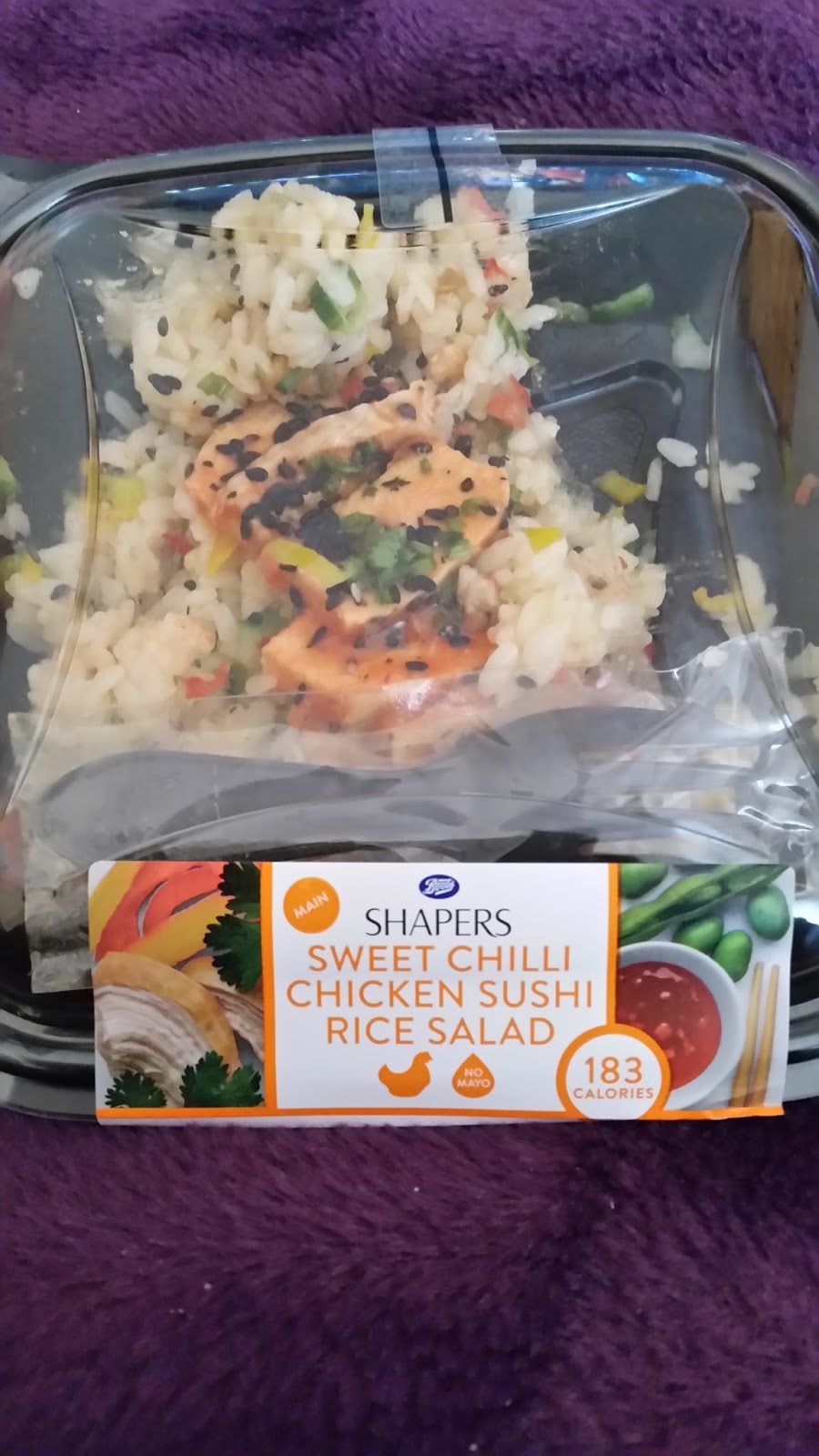 Trust Me Treats: Boots Shapers Sweet Chilli Chicken Sushi Rice Salad review