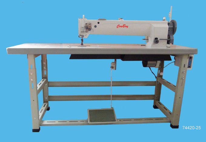Heavy duty industrial sewing machines: Long arm compound feed walking ...