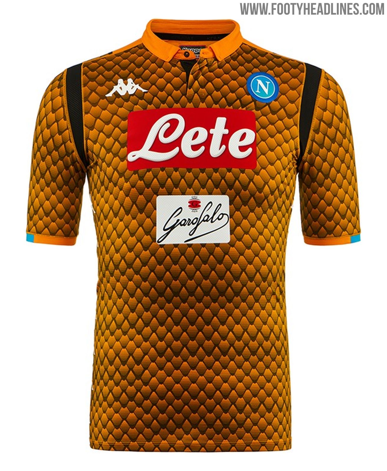 Insane: Napoli 18-19 Home & Goalkeeper Kits Released - Footy Headlines