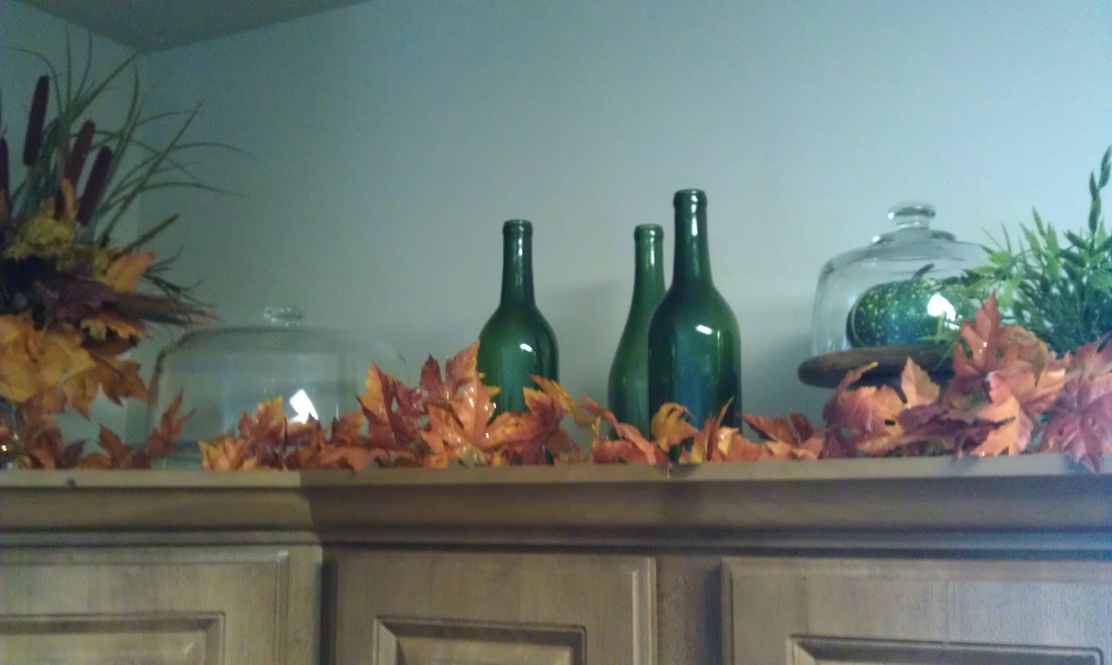 Feeding The Addiction Crafts: Fall "mantel"