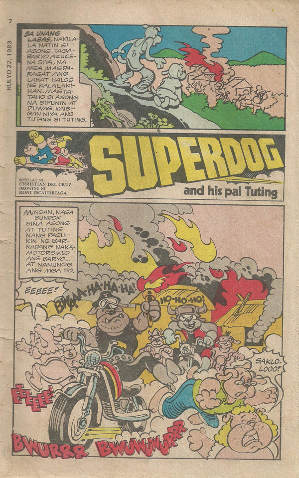 Pinoy Superheroes Universe: SUPERDOG and His Pal TUTING