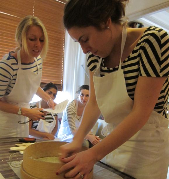 paris breakfasts: Chef Marthe - Macaron Class