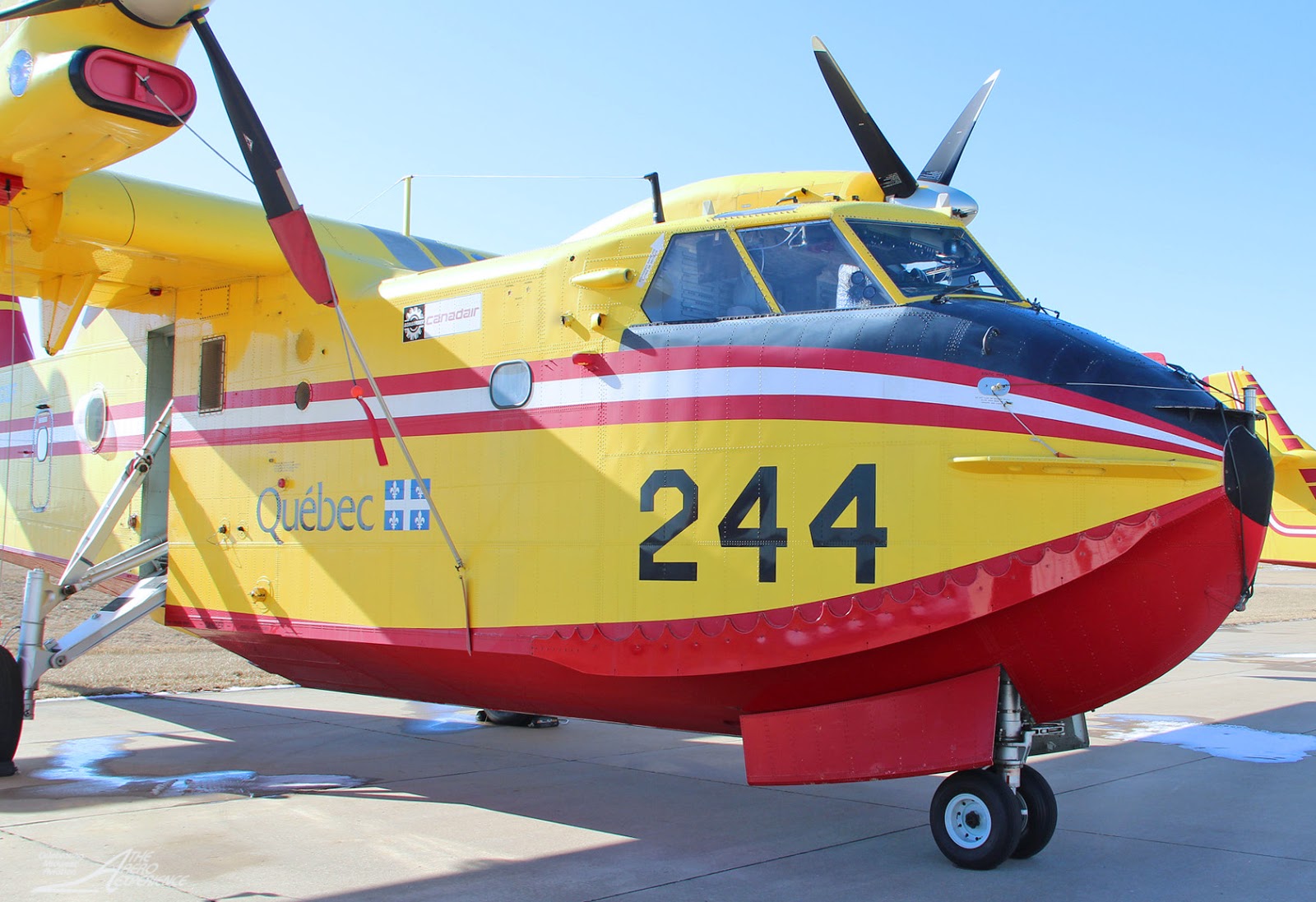 The Aero Experience: Canadian Fire Fighting Aircraft Make Stop at St ...