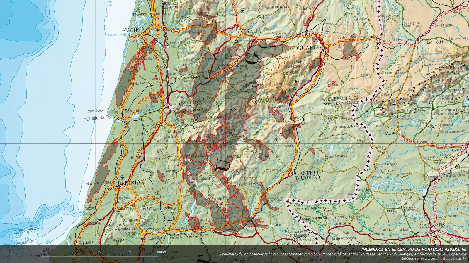 450.000 hectáreas quemadas en el centro de Portugal – Impresiones de un ...